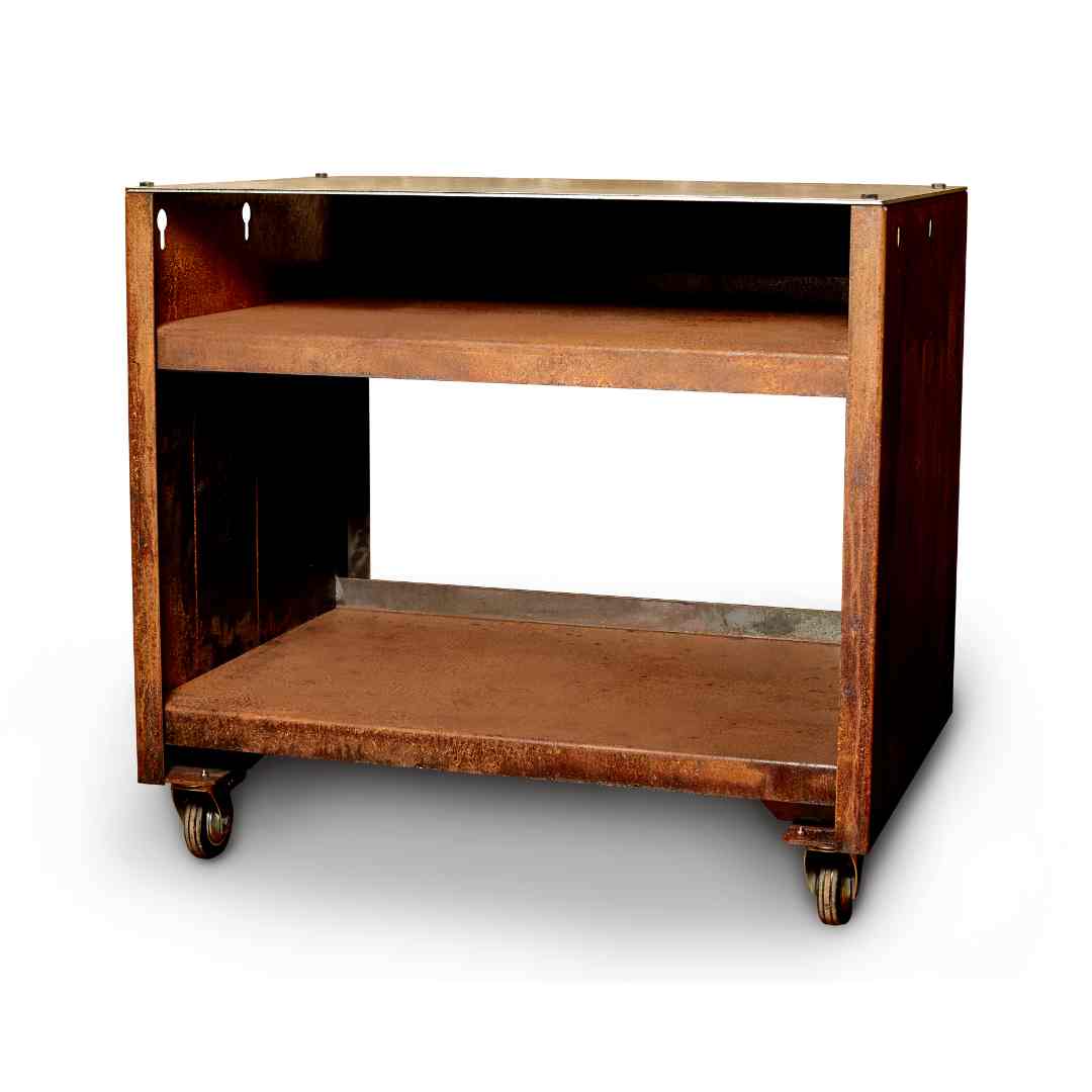 Grande Cor-Ten Prep Table for Outdoor Cooking